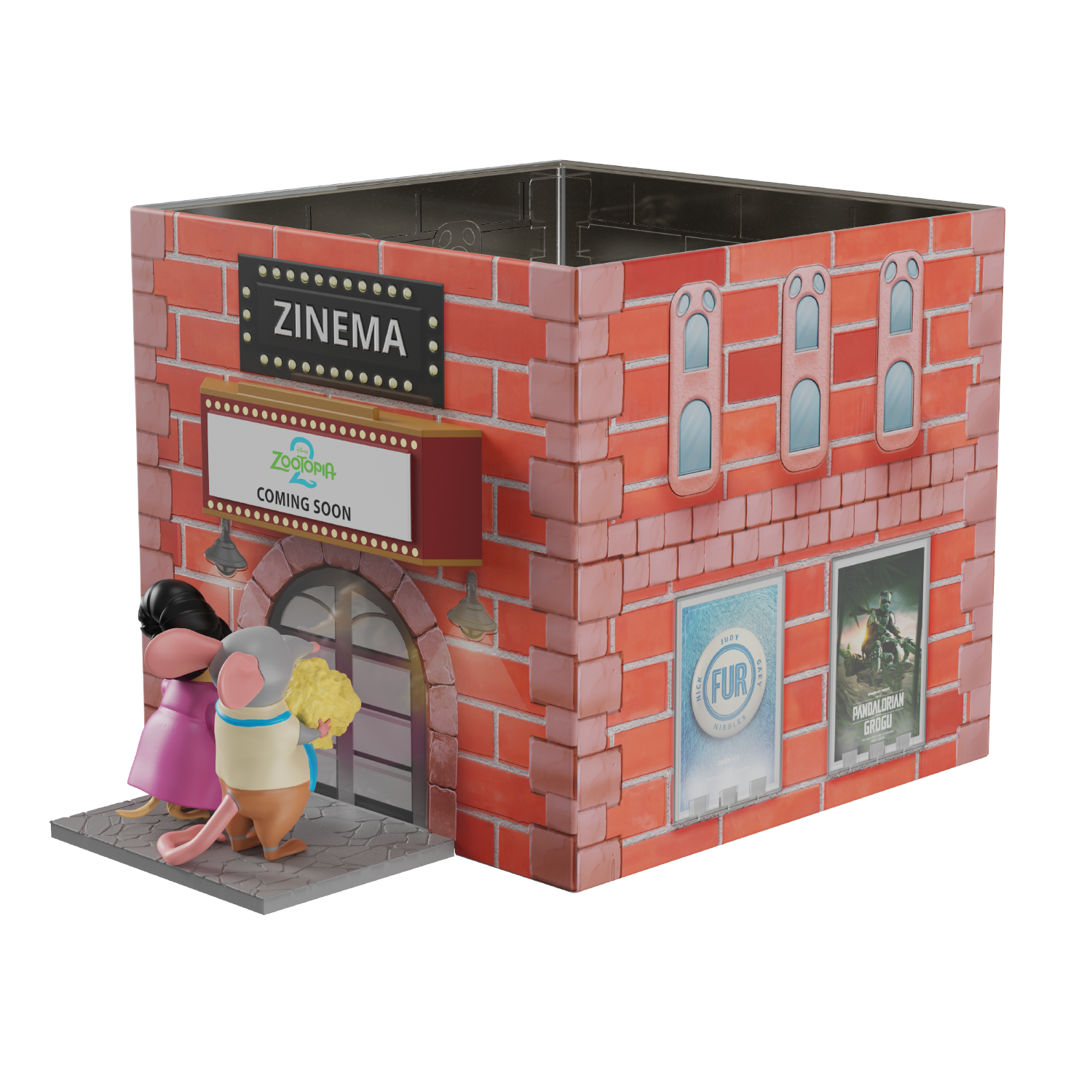 Zootopia 2 130oz. Zinema Popcorn Bucket | Springs Cinema & Taphouse