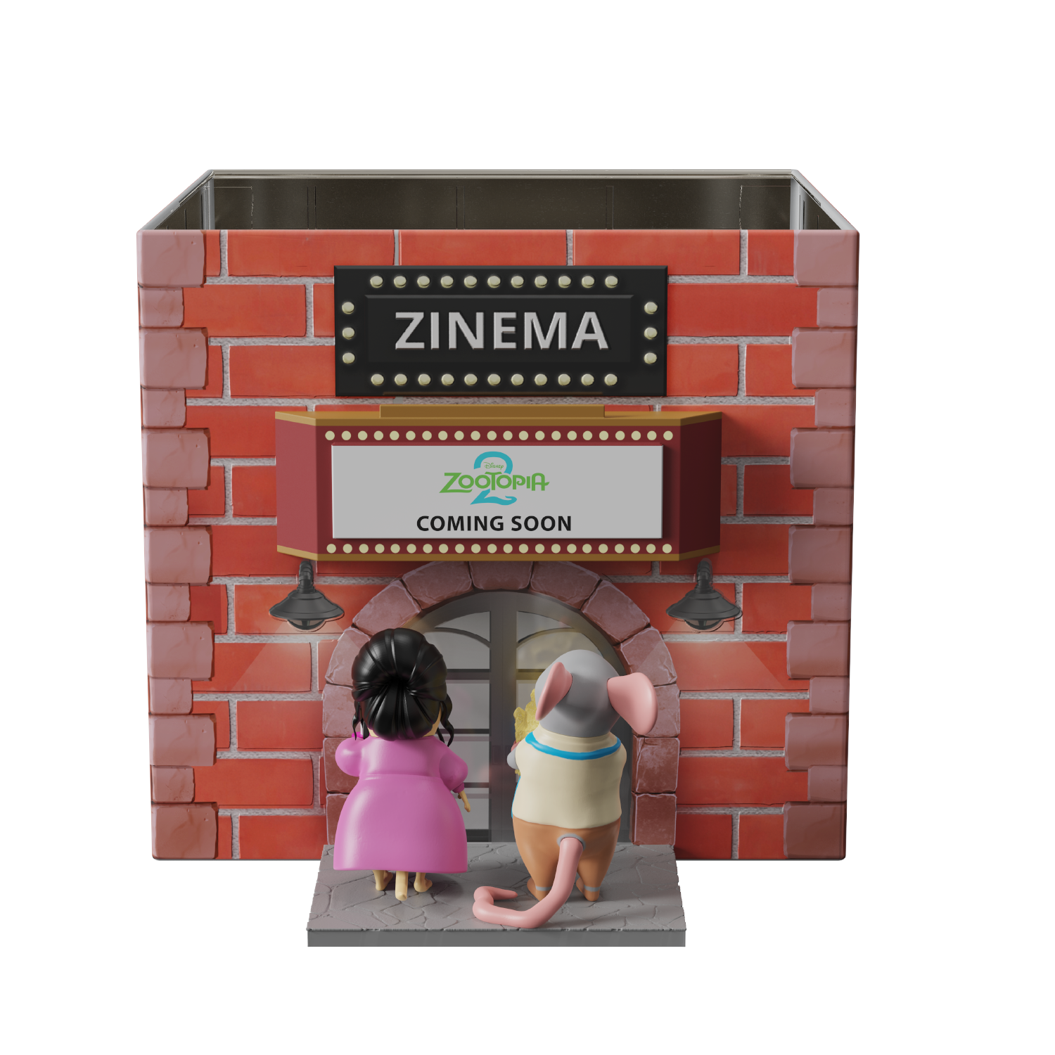 Zootopia 2 130oz. Zinema Popcorn Bucket | Springs Cinema & Taphouse